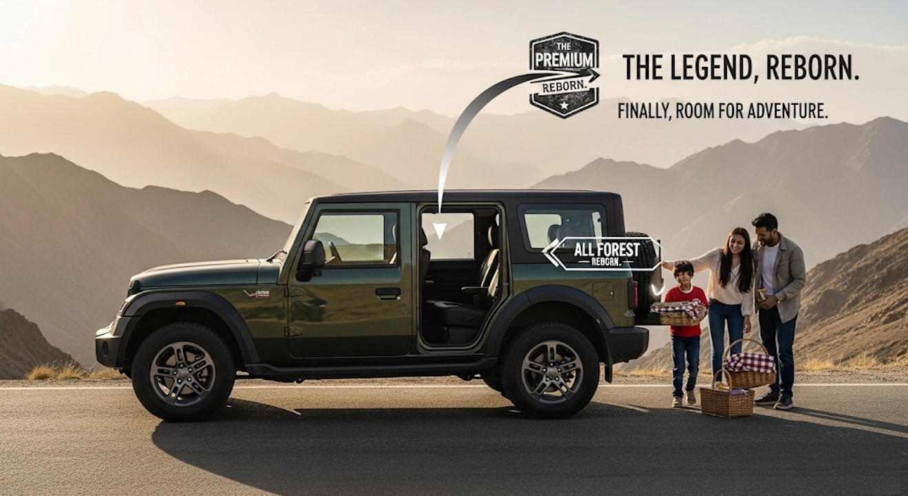 Mahindra Thar 5-Door Named 'Armada'! Price and Features of the Ultimate ...